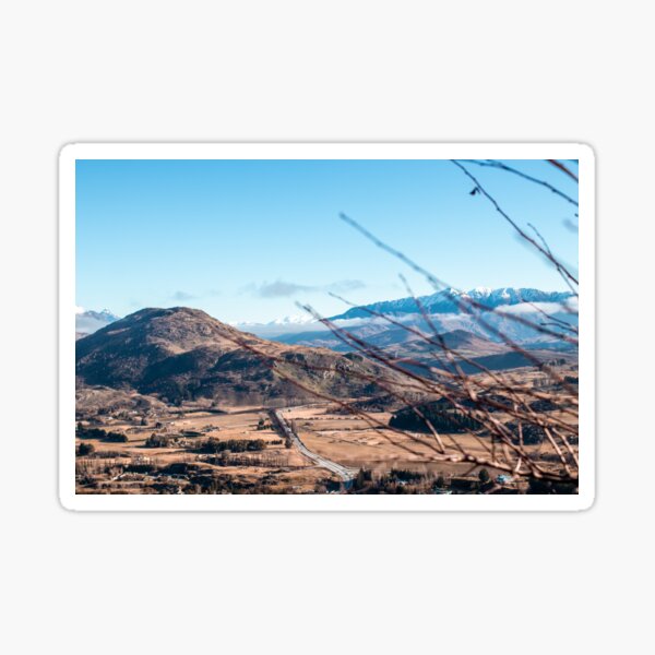 "The road to Queenstown" Sticker for Sale by Curious-Camera | Redbubble