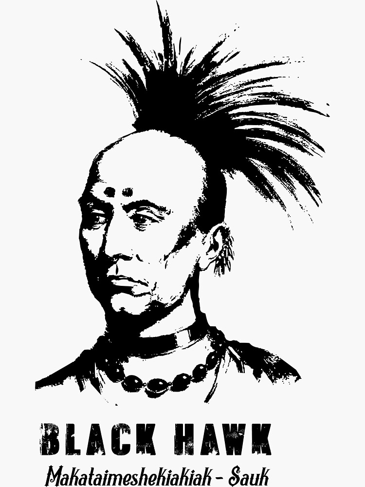 "Black Hawk Che Style History" Sticker for Sale by twHistory | Redbubble