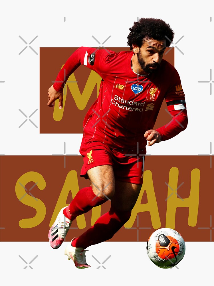 "Mohamed salah mo salah liverpool" Sticker for Sale by frijaaido ...