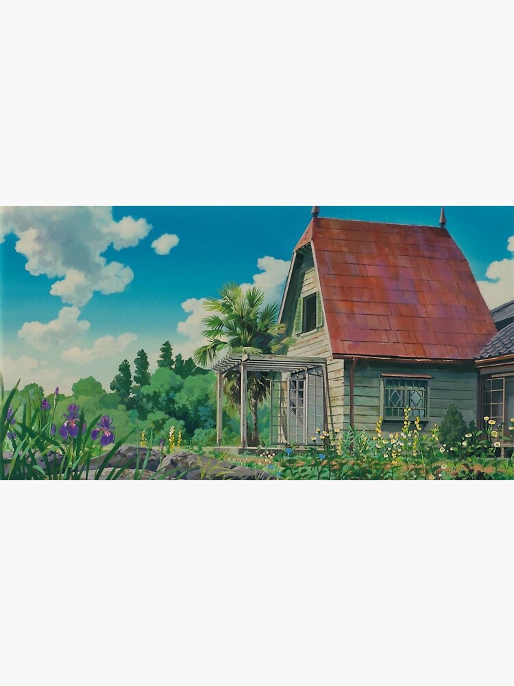 "Cottagecore Anime Landscape" Photographic Print by Freshfroot | Redbubble