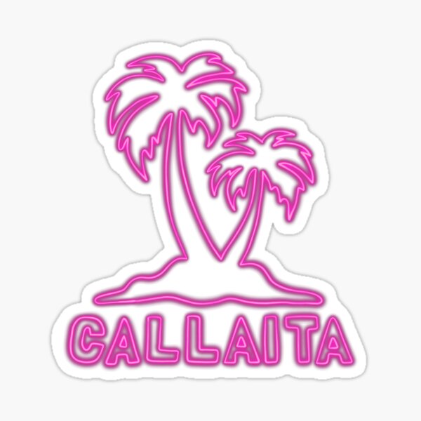 "Callaita" Sticker for Sale by gabbymrqz | Redbubble