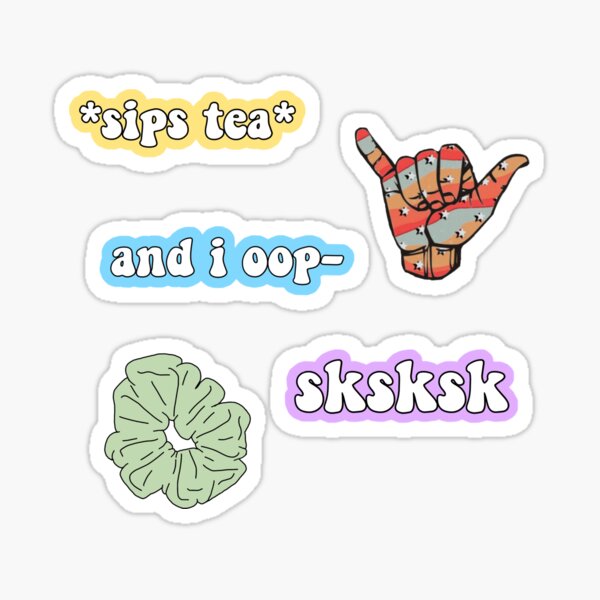 "vsco sticker pack" Sticker for Sale by abby-g-06 | Redbubble
