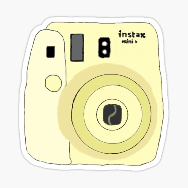 "polaroid camera sticker" Sticker by AnandKa | Redbubble