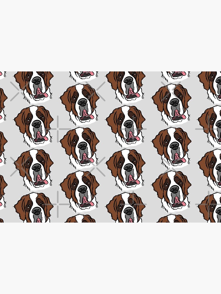 "Goofy St. Bernard" Mask for Sale by rmcbuckeye | Redbubble