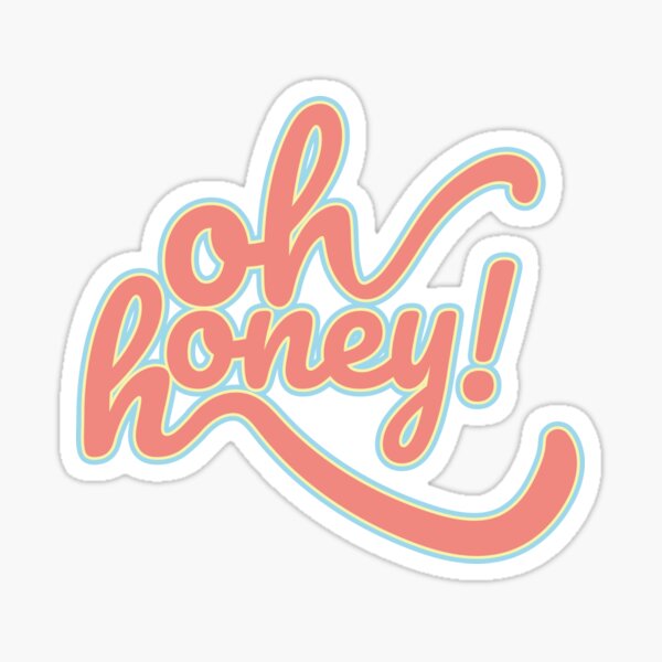 "Oh Honey Trixie Mattel Rupauls drag race " Sticker for Sale by ...