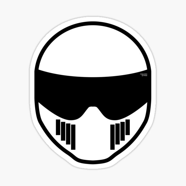 The Stig Stickers | Redbubble