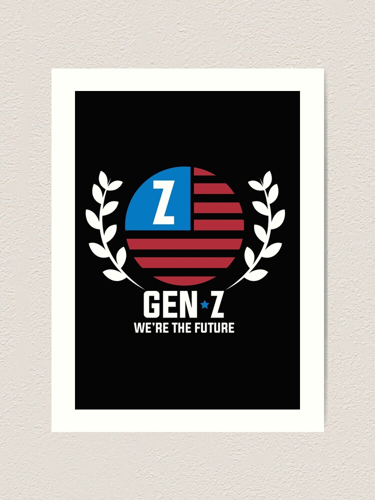 "Gen Z Flag logo" Art Print for Sale by DzineMon | Redbubble