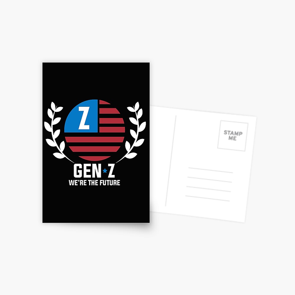 "Gen Z Flag logo" Postcard by DzineMon | Redbubble