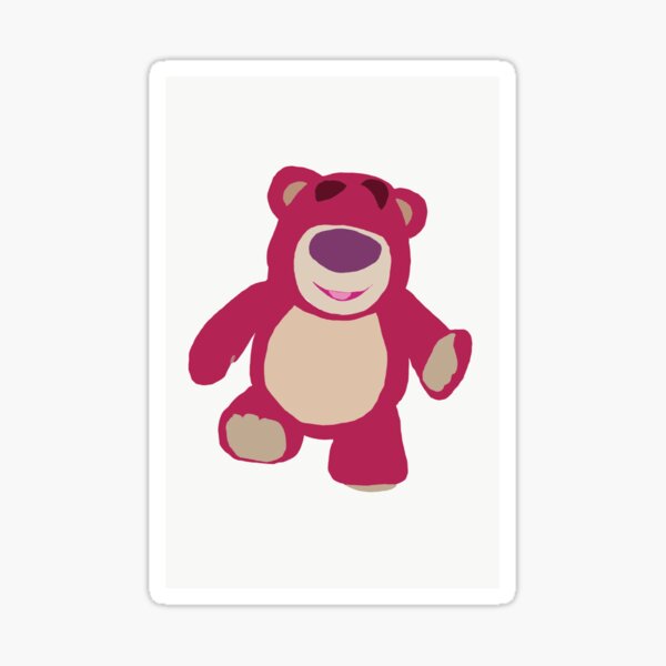 "Lotso the Bear" Sticker for Sale by Baysprinkle | Redbubble
