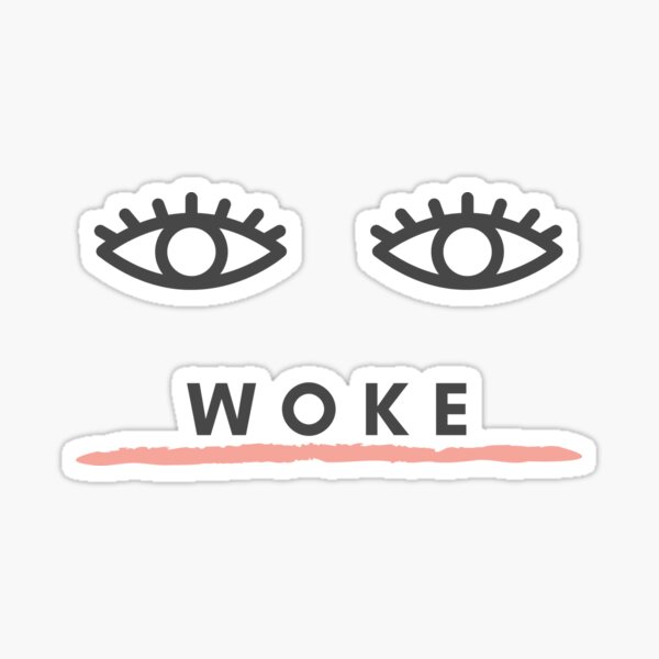 Woke Awakened Stickers | Redbubble