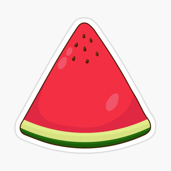 "watermelon aesthetic" Sticker for Sale by retardedcat1231 | Redbubble