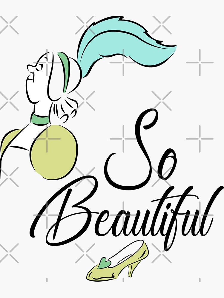 "So Beautiful" Sticker by BigDayPascal | Redbubble
