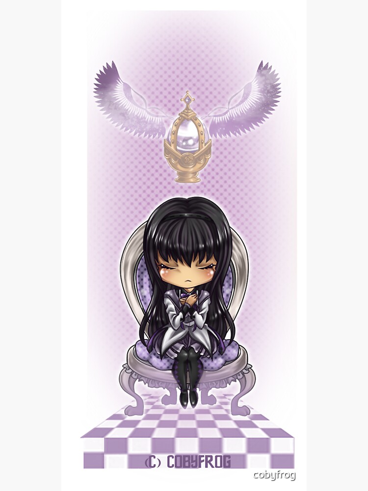 "Small Wishes - Homura" Sticker for Sale by cobyfrog | Redbubble
