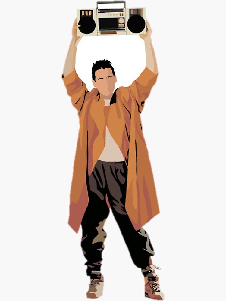 "Say Anything" Sticker for Sale by designsbyfran | Redbubble
