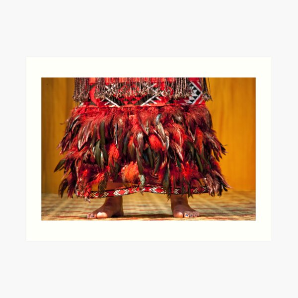 "Maori Haka Costume" Art Print by pdecocco | Redbubble