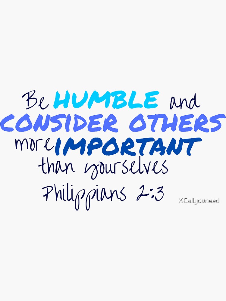 "Consider Others" Sticker for Sale by KCallyouneed | Redbubble