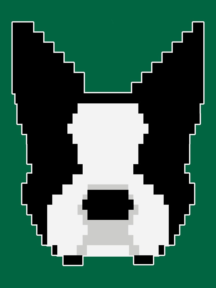"8-Bit Boston Terrier" T-shirt for Sale by FoxAndMoose | Redbubble ...