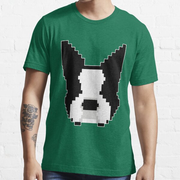 "8-Bit Boston Terrier" T-shirt for Sale by FoxAndMoose | Redbubble ...