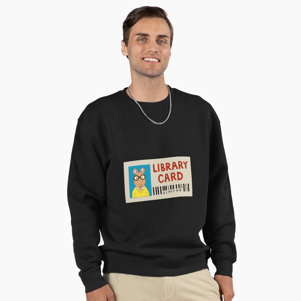 "Arthur Library Card" Sticker for Sale by aclaggett | Redbubble