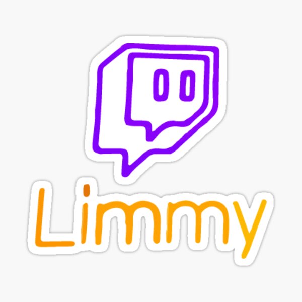 "Limmy Twitch neon sign" Sticker for Sale by LizardQueen90 | Redbubble