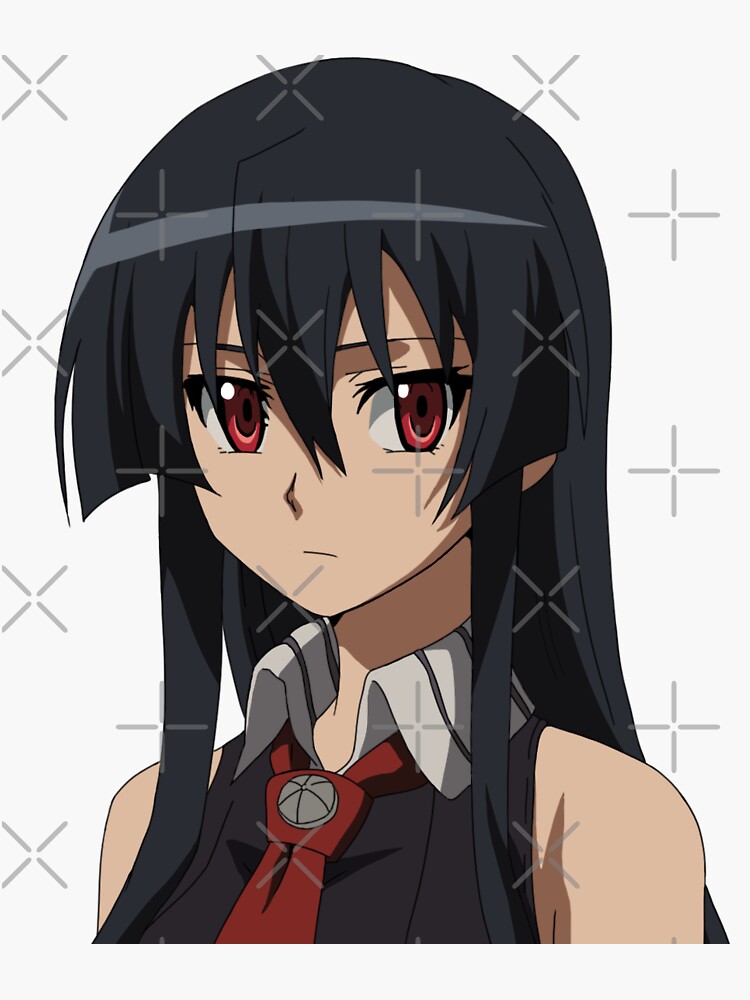 "Akame " Sticker for Sale by akamally | Redbubble