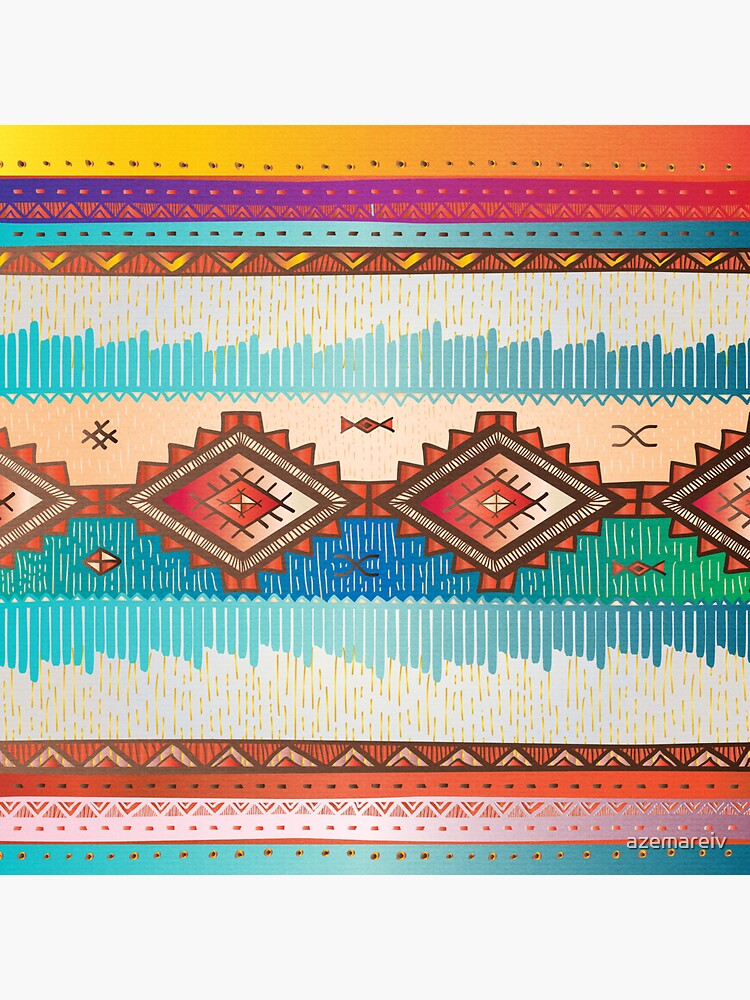 "Inka Design" Sticker for Sale by azemareiv | Redbubble