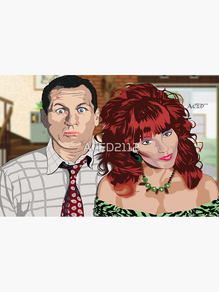 "al and peggy bundy" Sticker for Sale by ACED2112 | Redbubble