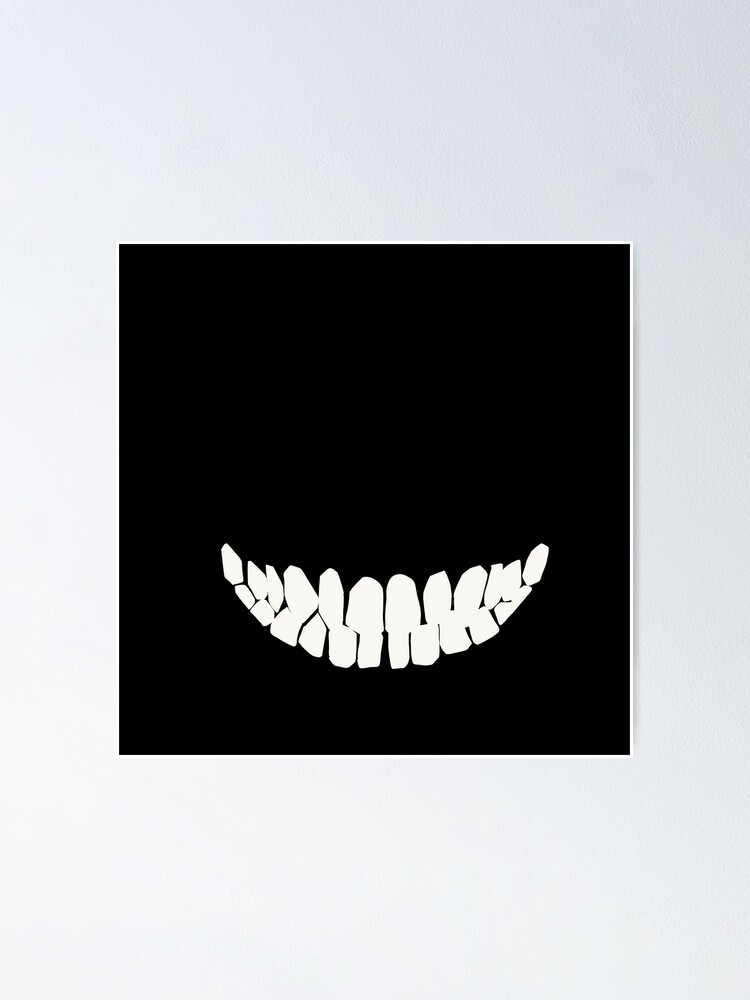 "Creepy Grin" Poster for Sale by EN101 | Redbubble