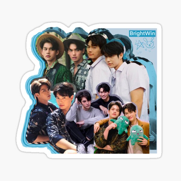 "BrightWin/SarawaTine (2gether The Series)" Sticker for Sale by -RoDeO ...