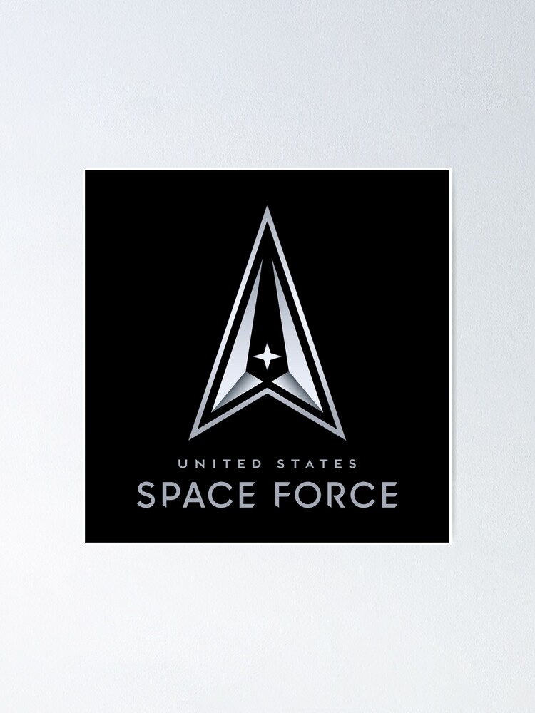 "Space Force Official Logo Delta" Poster by Calyxta | Redbubble