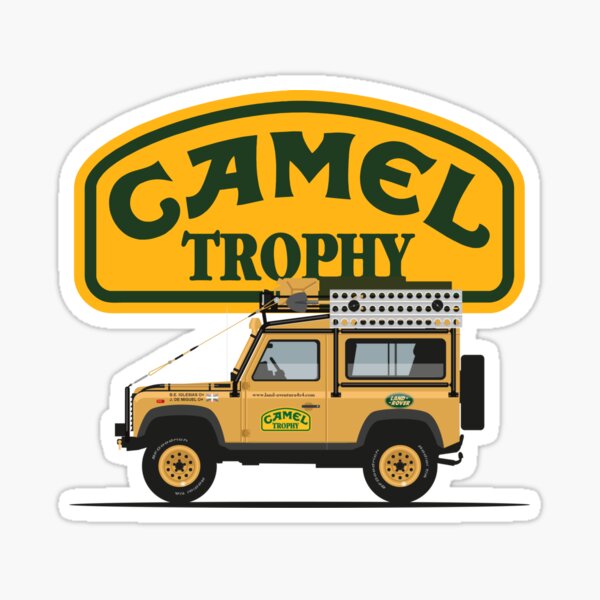 Camel Trophy Stickers | Redbubble