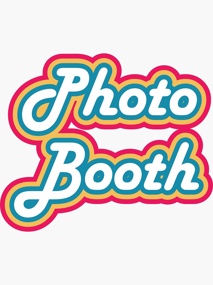 "Photo Booth Design for Photo Booth Stuff" Sticker for Sale by ...