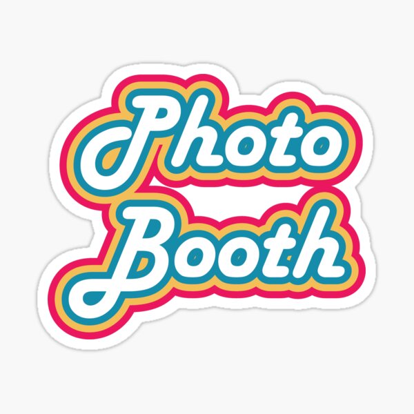 "Photo Booth Design for Photo Booth Stuff" Sticker for Sale by ...