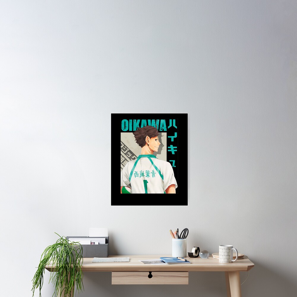 "haikyuu oikawa tooru Haikyuu -" Poster by reevespetersen | Redbubble