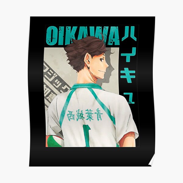 "haikyuu oikawa tooru Haikyuu -" Poster by reevespetersen | Redbubble