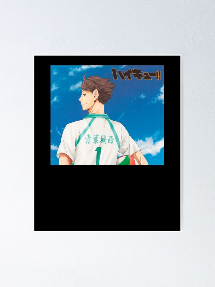 "oikawa tooru Haikyuu -" Poster for Sale by reevespetersen | Redbubble