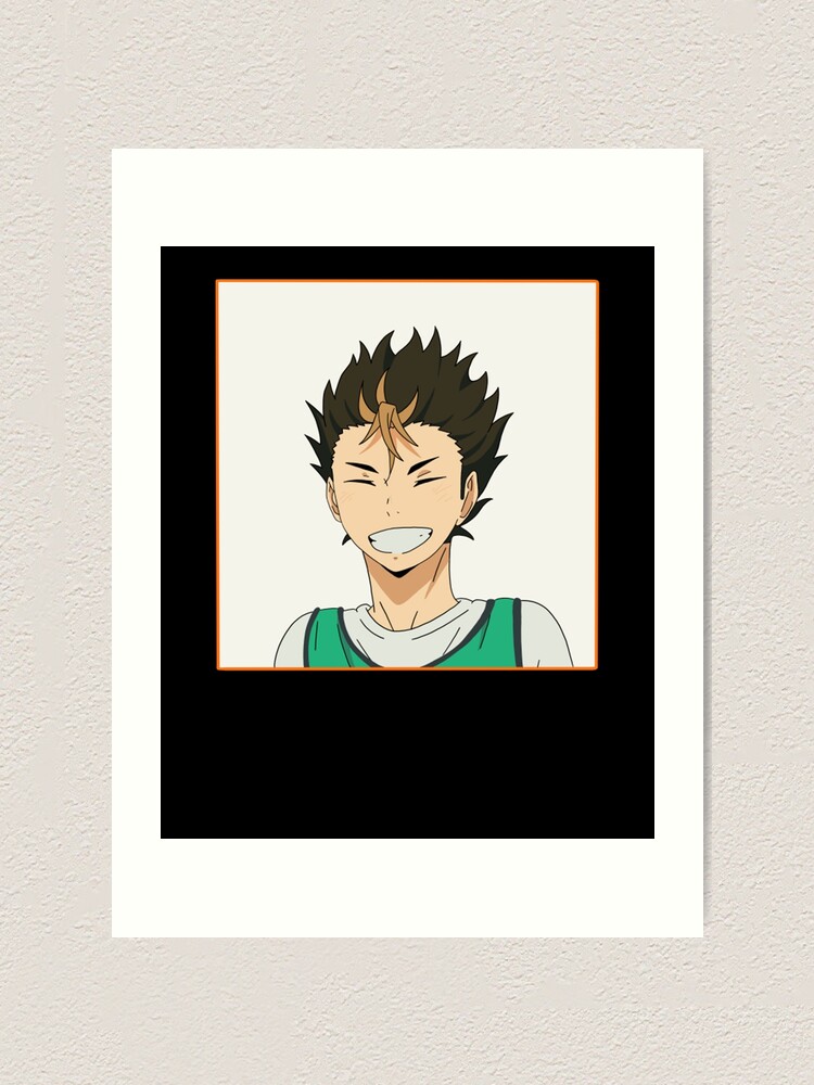"Libero Boy Noya Haikyuu -" Art Print for Sale by reevespetersen ...