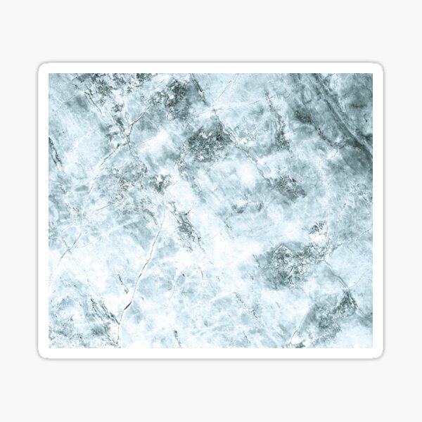 "Blue marble structure" Sticker by ColorsHappiness | Redbubble