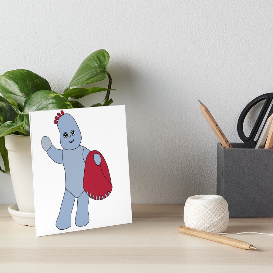 "Iggle Piggle" Art Board Print for Sale by MammaPanda | Redbubble