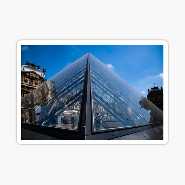 "Louvre in Paris. " Sticker by AM-Photographer | Redbubble