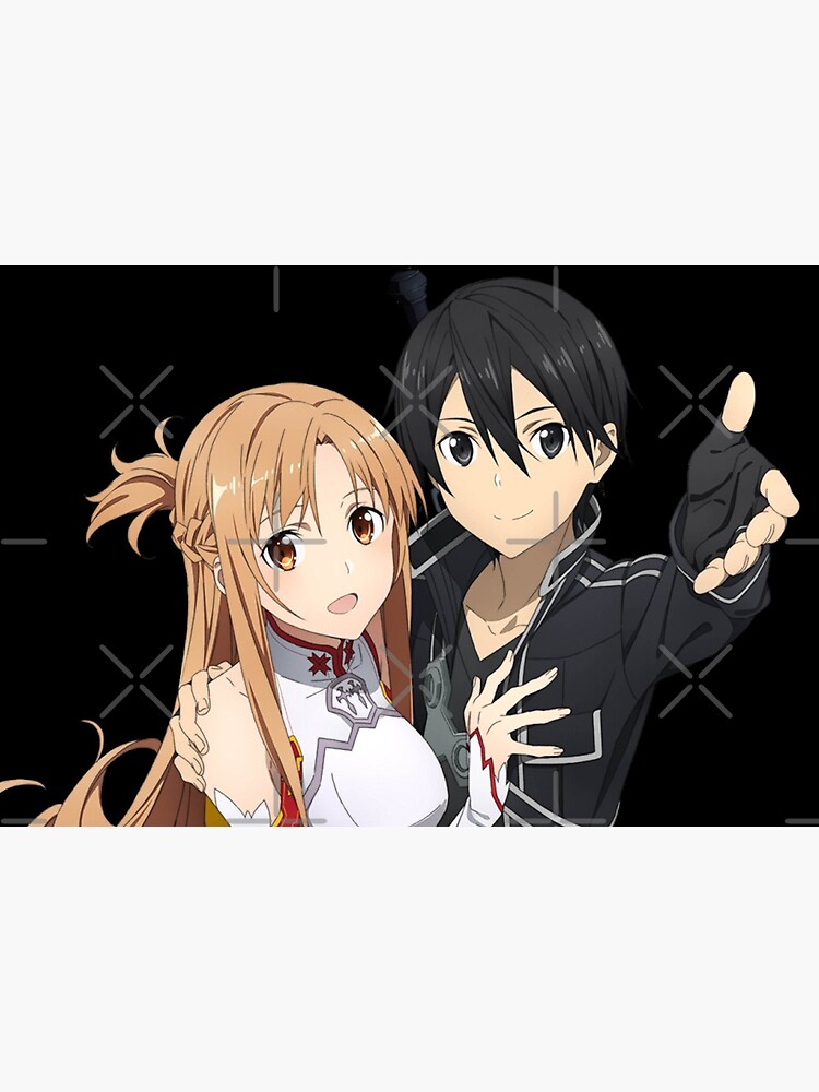 "Asuna and Kirito Sword Art Online SAO" Mask for Sale by artkilita ...