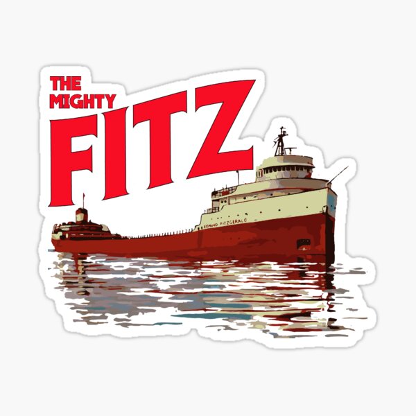 Edmund Fitzgerald Stickers | Redbubble