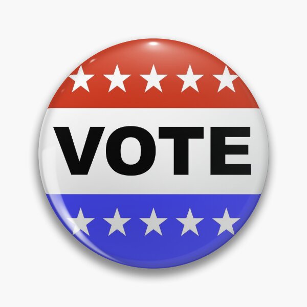 I voted today pin store