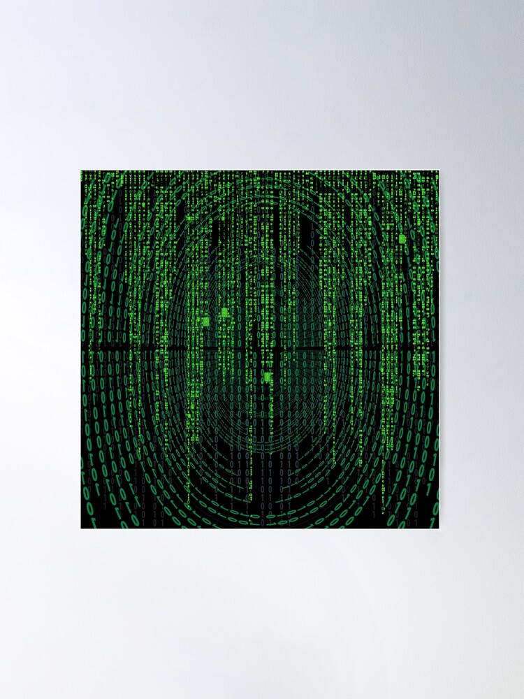 Afiche Del Código Matrix