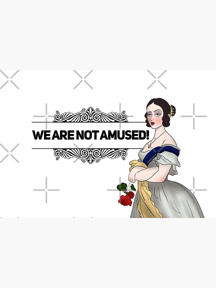 "Queen Victoria ~ Not Amused" Mask by HARETONart | Redbubble