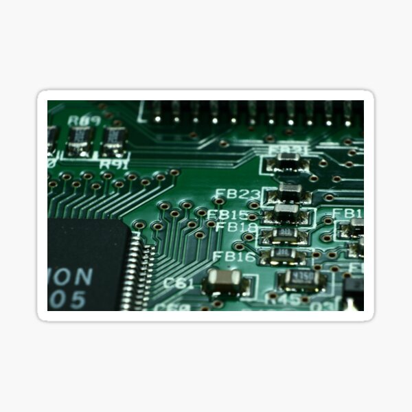 "Printed circuit board" Sticker by bbalint | Redbubble