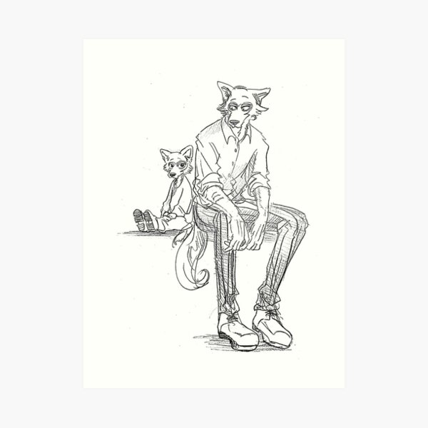 Legoshi Beastars Art Prints | Redbubble