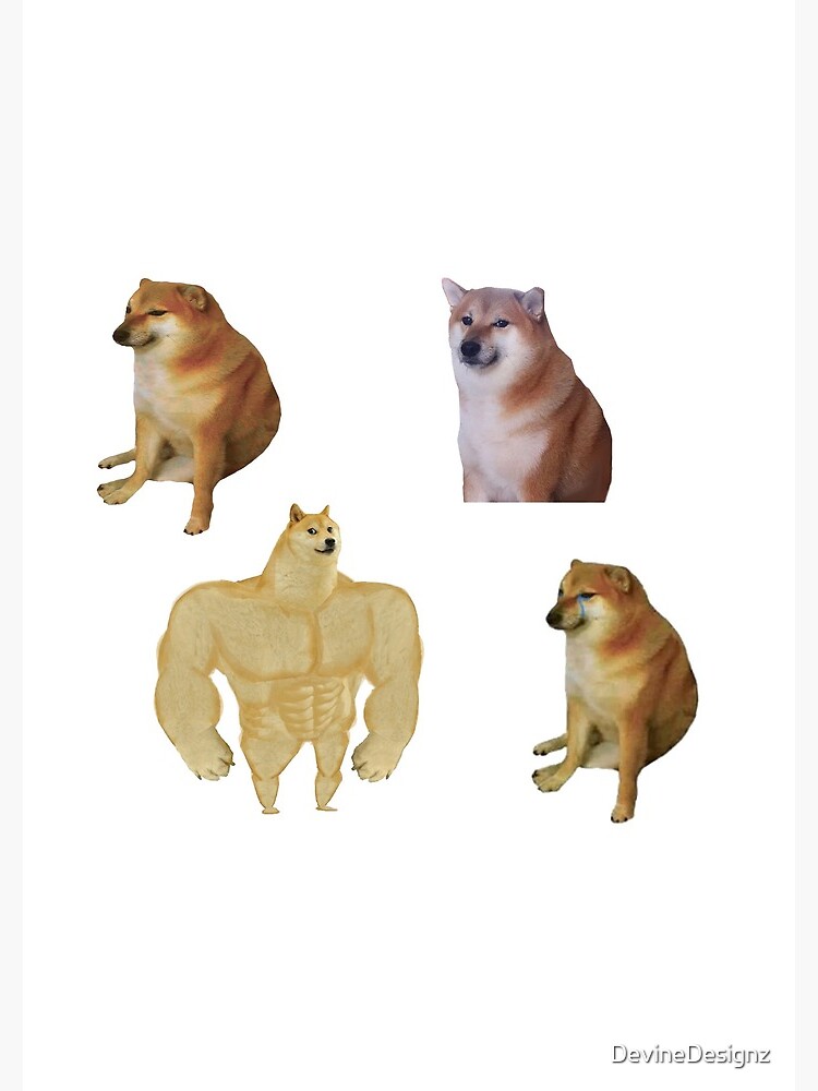 Cuaderno de espiral «Paquete de pegatinas Cheems Dog Funny Meme» de ...