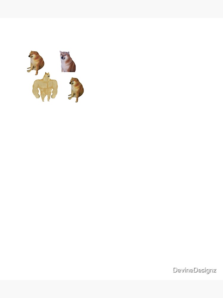 "Cheems Dog Funny Meme Sticker Pack" Backpack for Sale by DevineDesignz ...