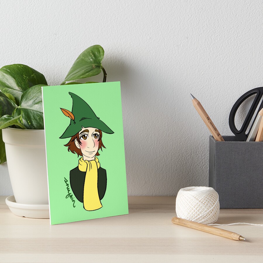 "Snufkin" Art Board Print by gingerkatie | Redbubble